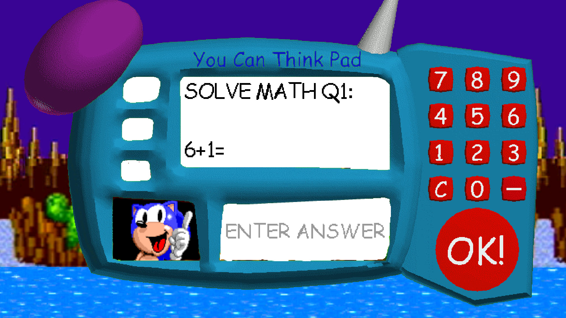 Sonic basics [Baldi's Basics] [Mods]