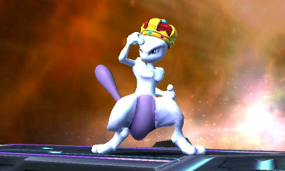 Regal Crown Mewtwo Mod for Super Smash Bros. (3DS) | SSB3DS Mods