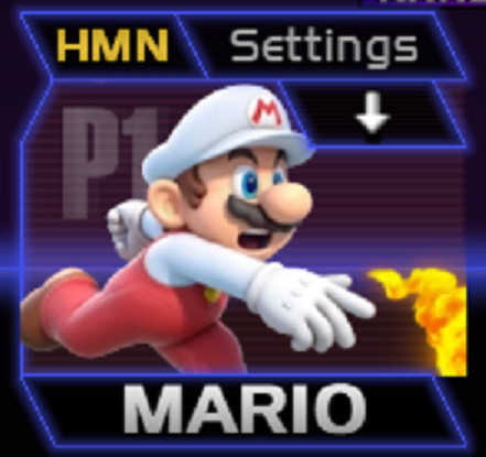 Fire Mario's firey Down Special [Super Smash Bros. Crusade] [Mods]