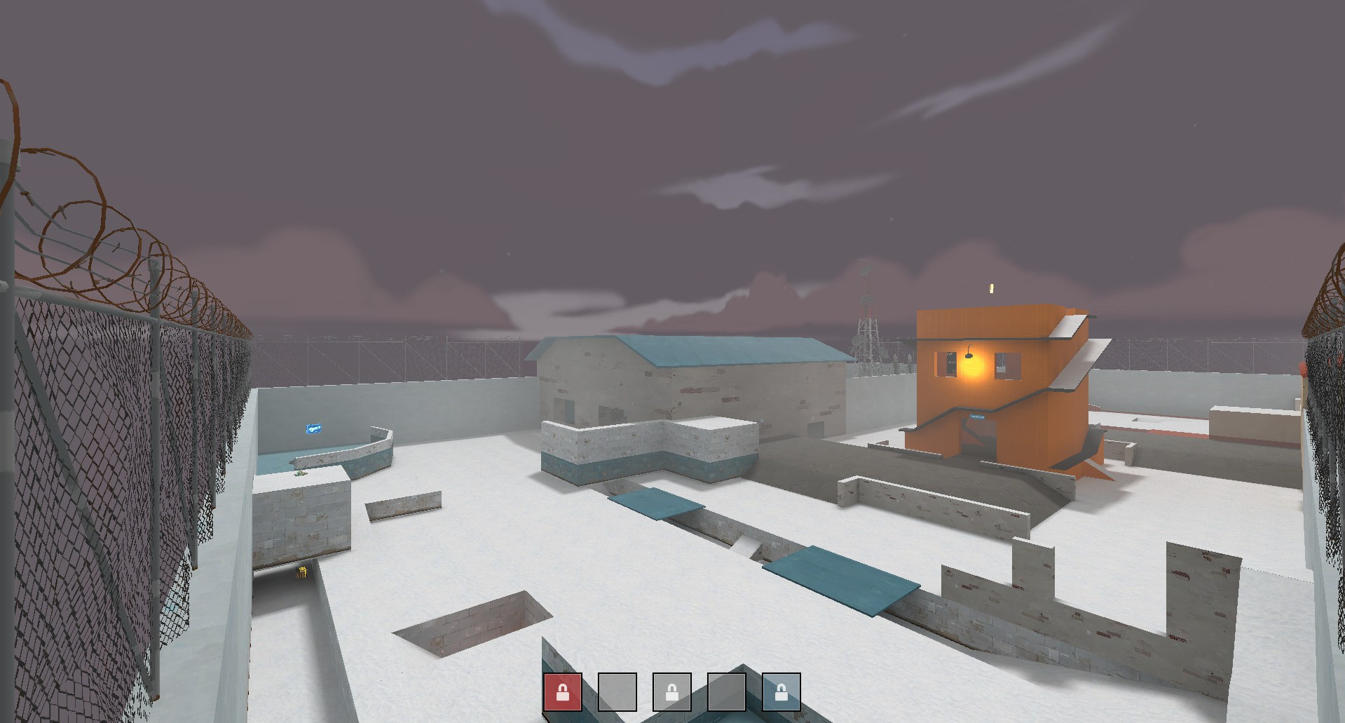 cp_orange_x4_snow Mod for Team Fortress 2 | TF2 Mods