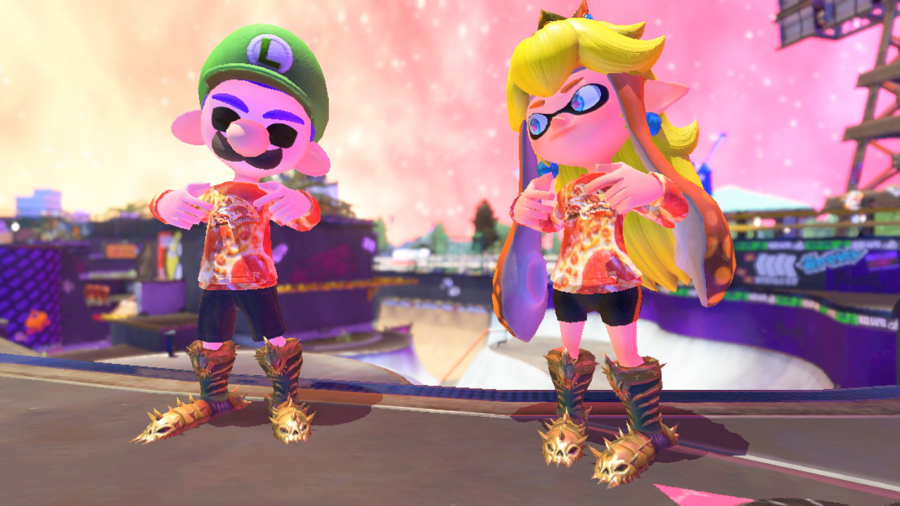 Luigi Cosplay [Splatoon 2] [Mods]