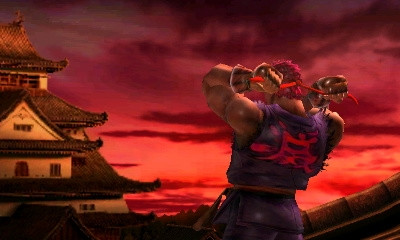 Evil Ryu texture ssf4 inspired [Super Smash Bros. (3DS)] [Mods]
