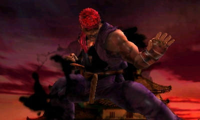 Evil Ryu texture ssf4 inspired [Super Smash Bros. (3DS)] [Mods]