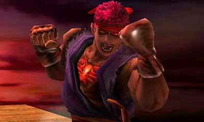 Evil Ryu texture ssf4 inspired [Super Smash Bros. (3DS)] [Mods]
