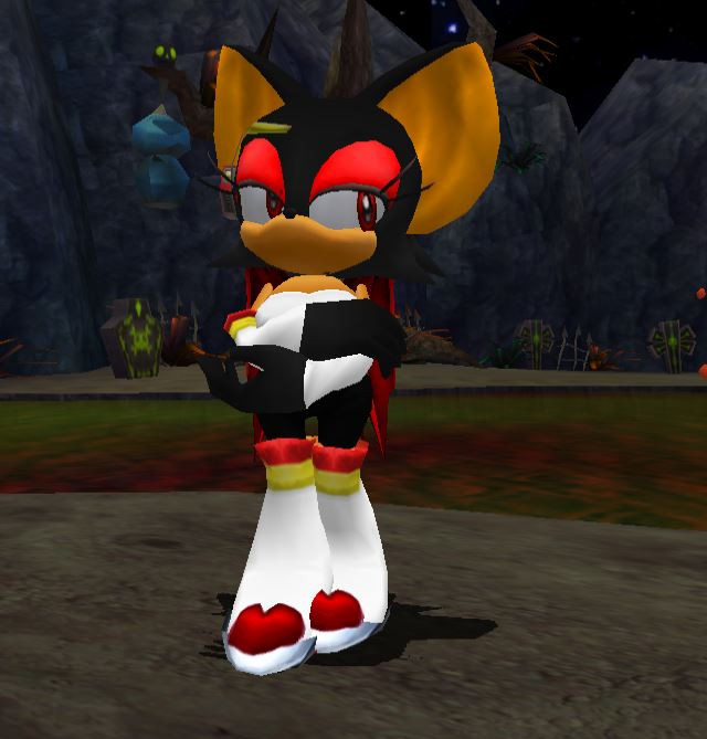 Shadow Themed Rouge Mod for Sonic Adventure 2 | SA2 Mods