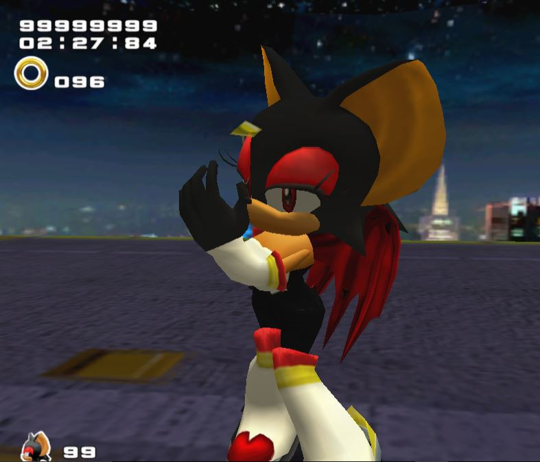 Shadow Themed Rouge Mod for Sonic Adventure 2 | SA2 Mods