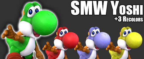 SMW Yoshi Mod for Super Smash Bros. Brawl | Brawl Mods