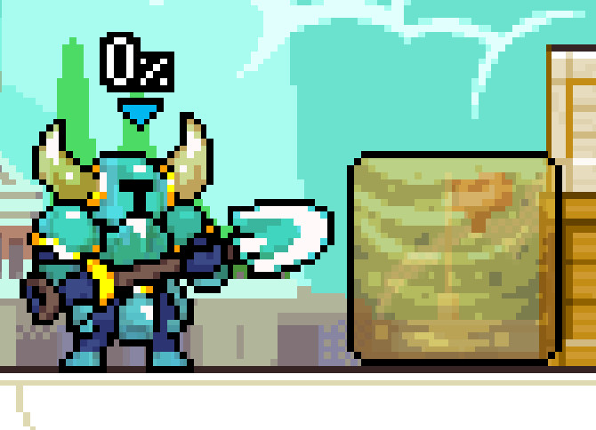 Semi-Transparent Shovel Knight [Rivals of Aether] [Mods]