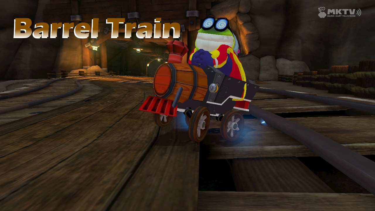Barrel Train Mod for Mario Kart 8 | MK8 Mods