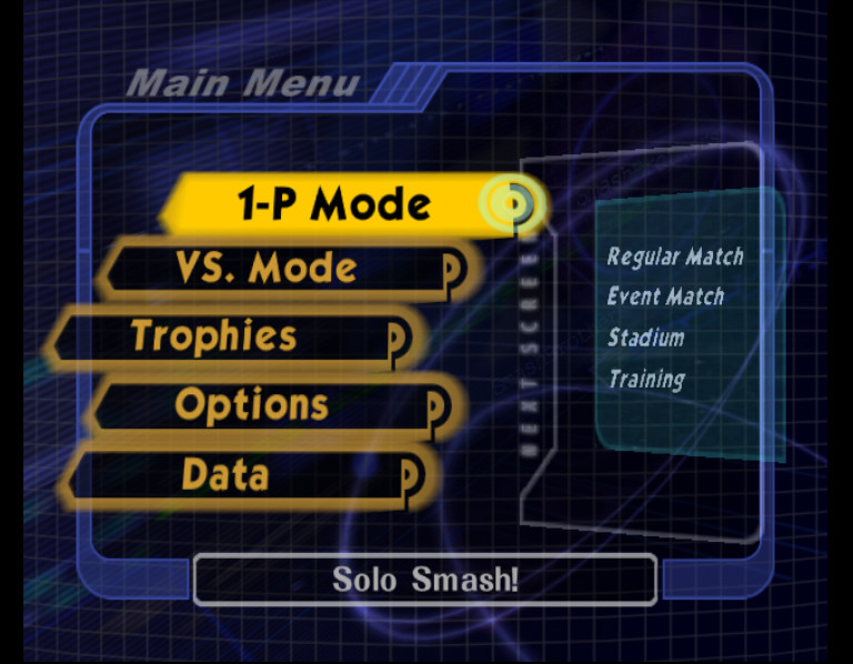 Kabel Font Main Menu [Super Smash Bros. Melee] [Mods]