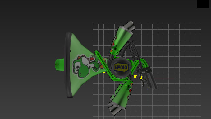 Yoshi-Styled Killer Wail Mod for Splatoon 2 | Splatoon 2 Mods