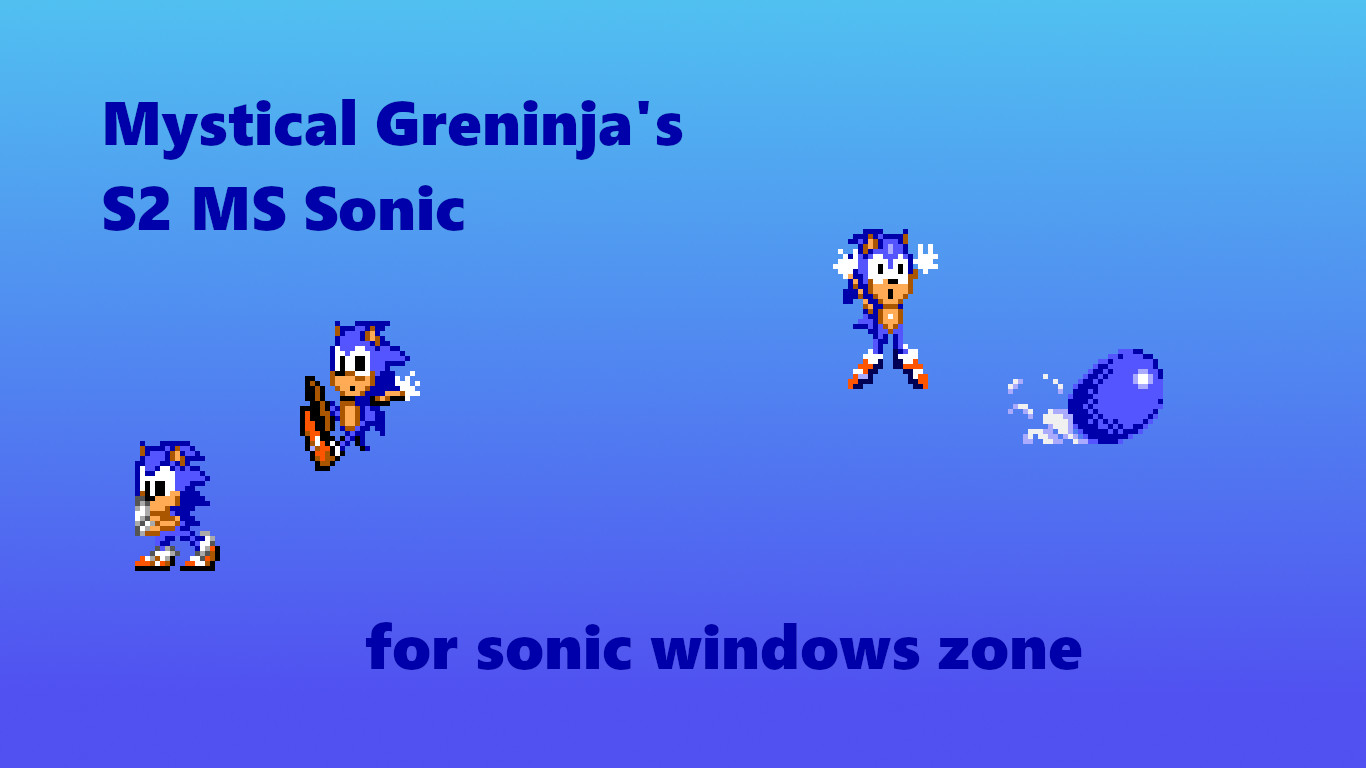 S2 MS sonic [Sonic WindowsZone] [Mods]