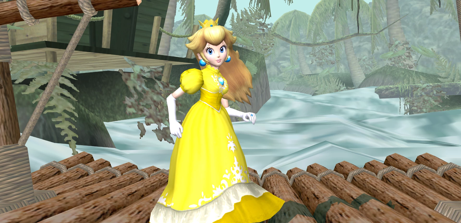 Princess Peach Brawl Dress Princess Peach (Super Smash Bros. Brawl) By
