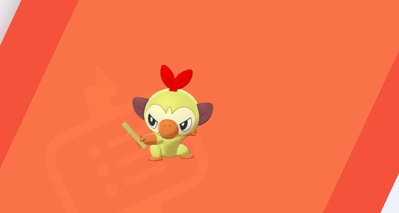 Starter Grookey shiny Red-Mod [Pokemon Sword & Shield] [Mods]