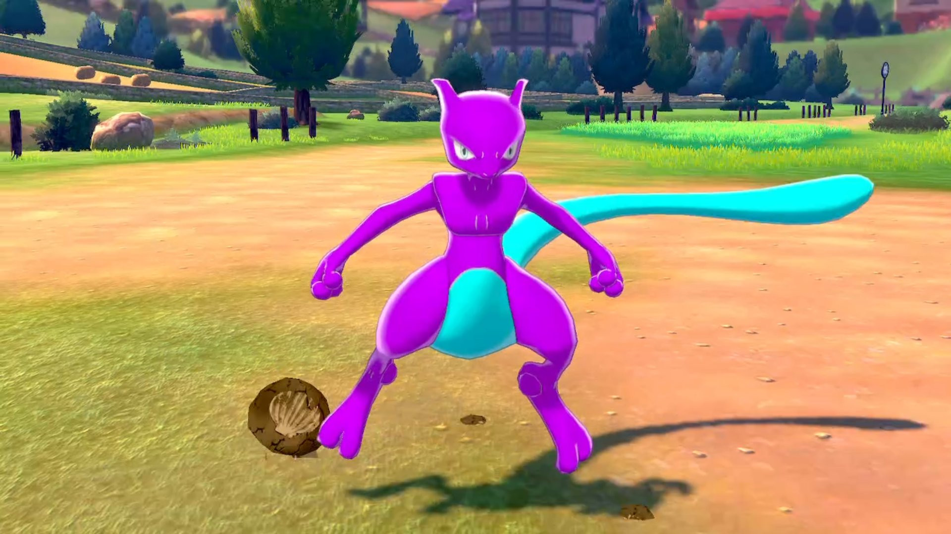 Red/Blue + Purple/Teal (Shiny) Mewtwo [Pokemon Sword & Shield] [Mods]