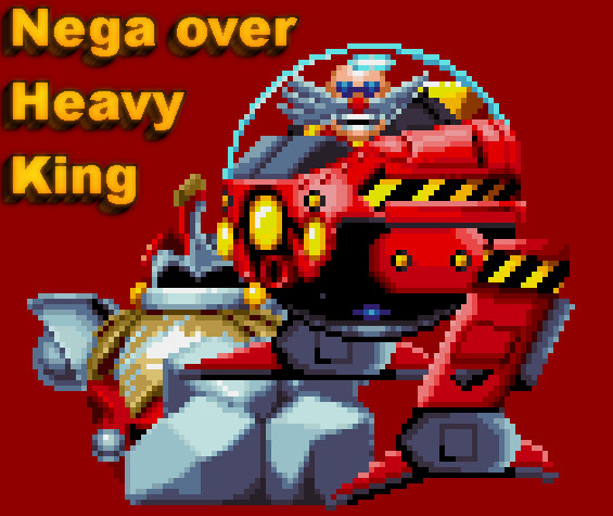 Eggman Nega over Heavy King Mod for Sonic Mania | SM Mods