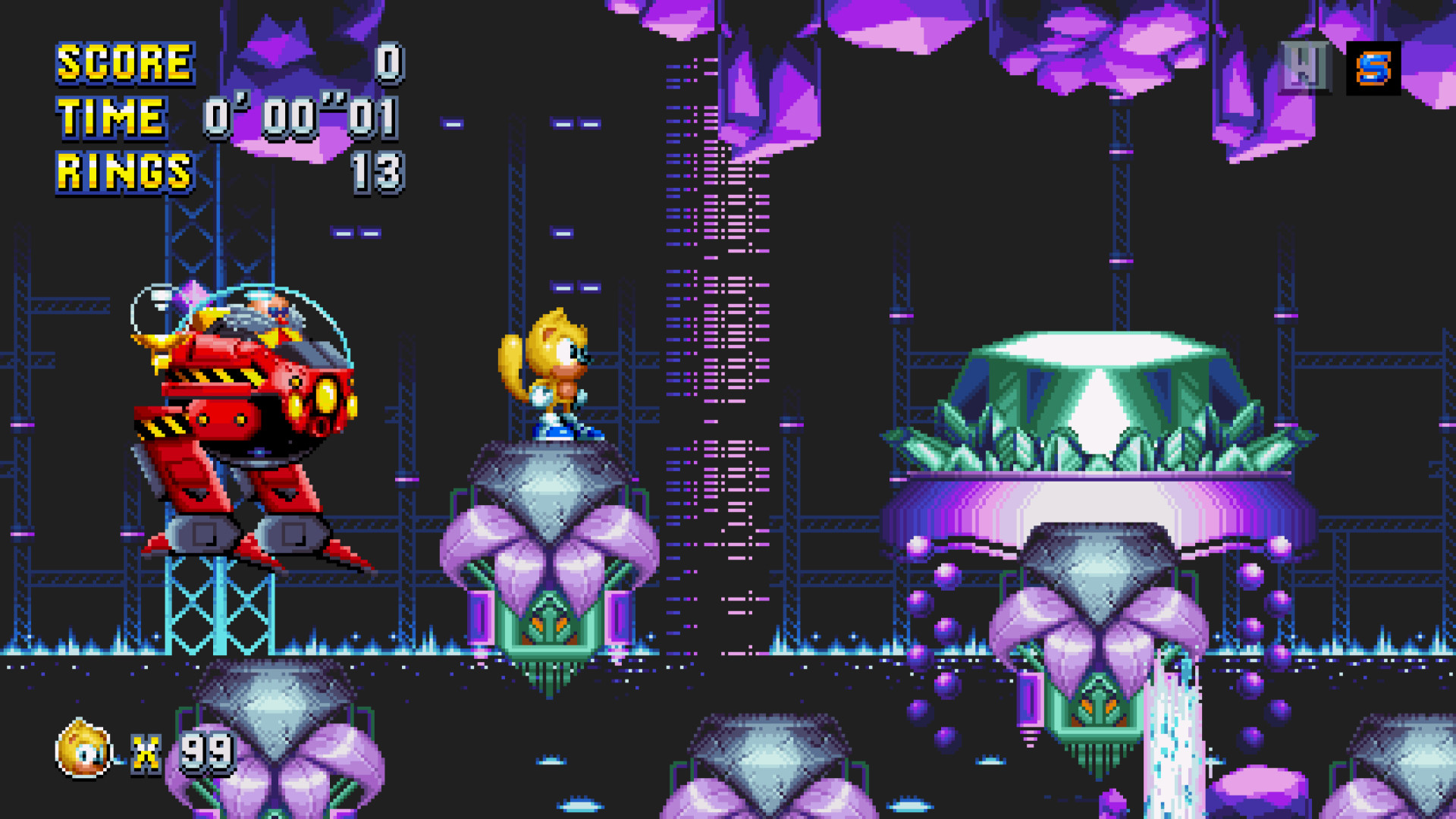 Eggman Nega over Heavy King Mod for Sonic Mania | SM Mods