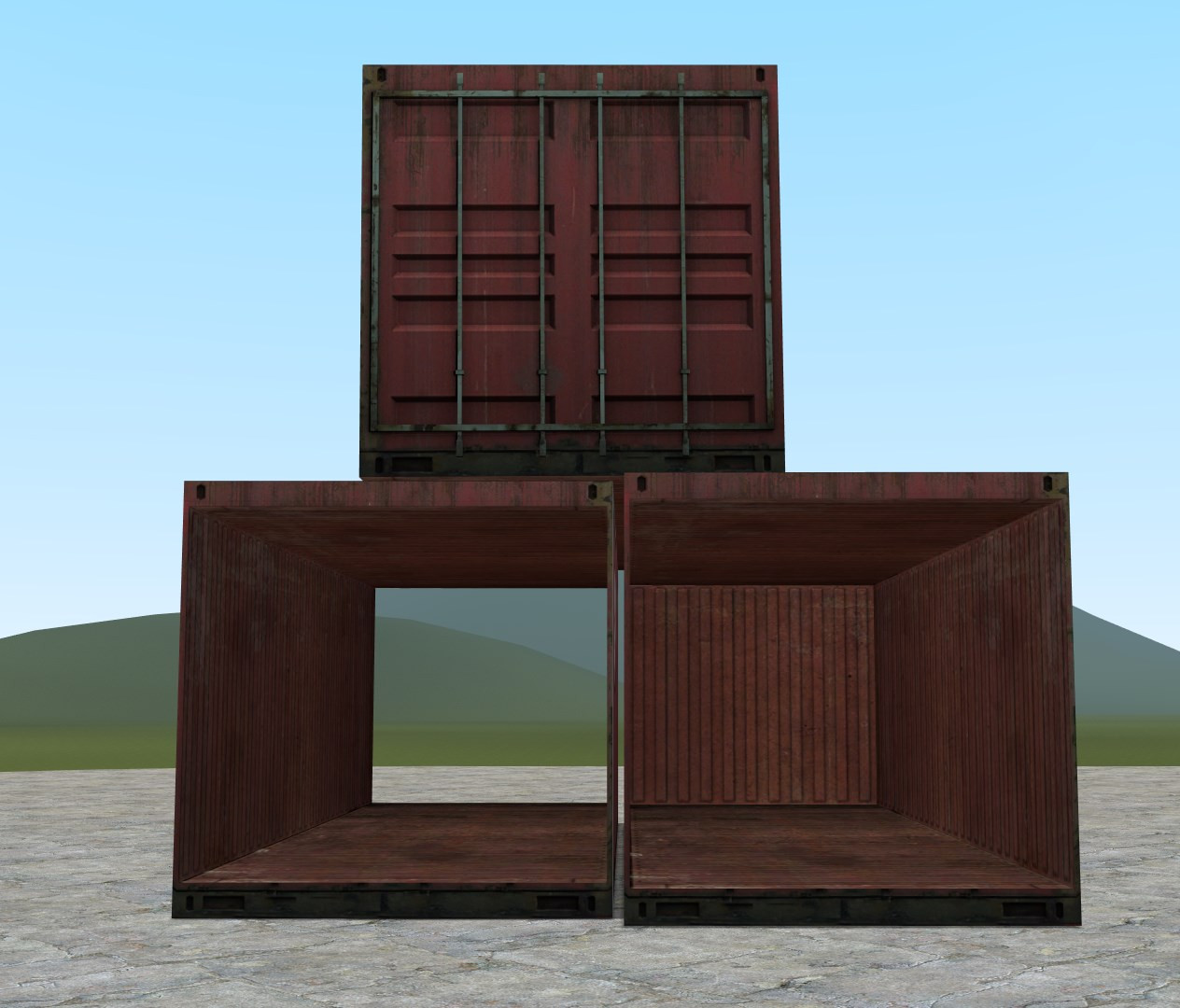 Intermodel Container Rework Mod for Half-Life 2 | HL2 Mods
