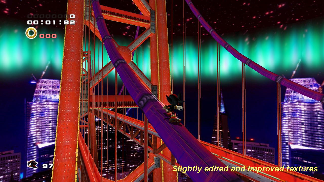 Radical Highway FEX (new routes & textures) Mod for Sonic Adventure 2 ...