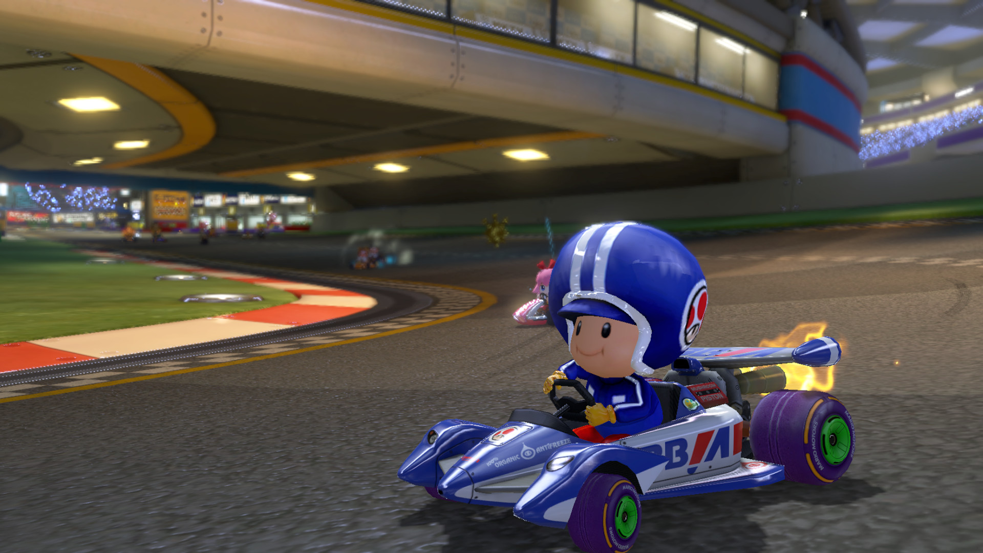 Toad Pit Crew from MKT Mod for Mario Kart 8 | MK8 Mods