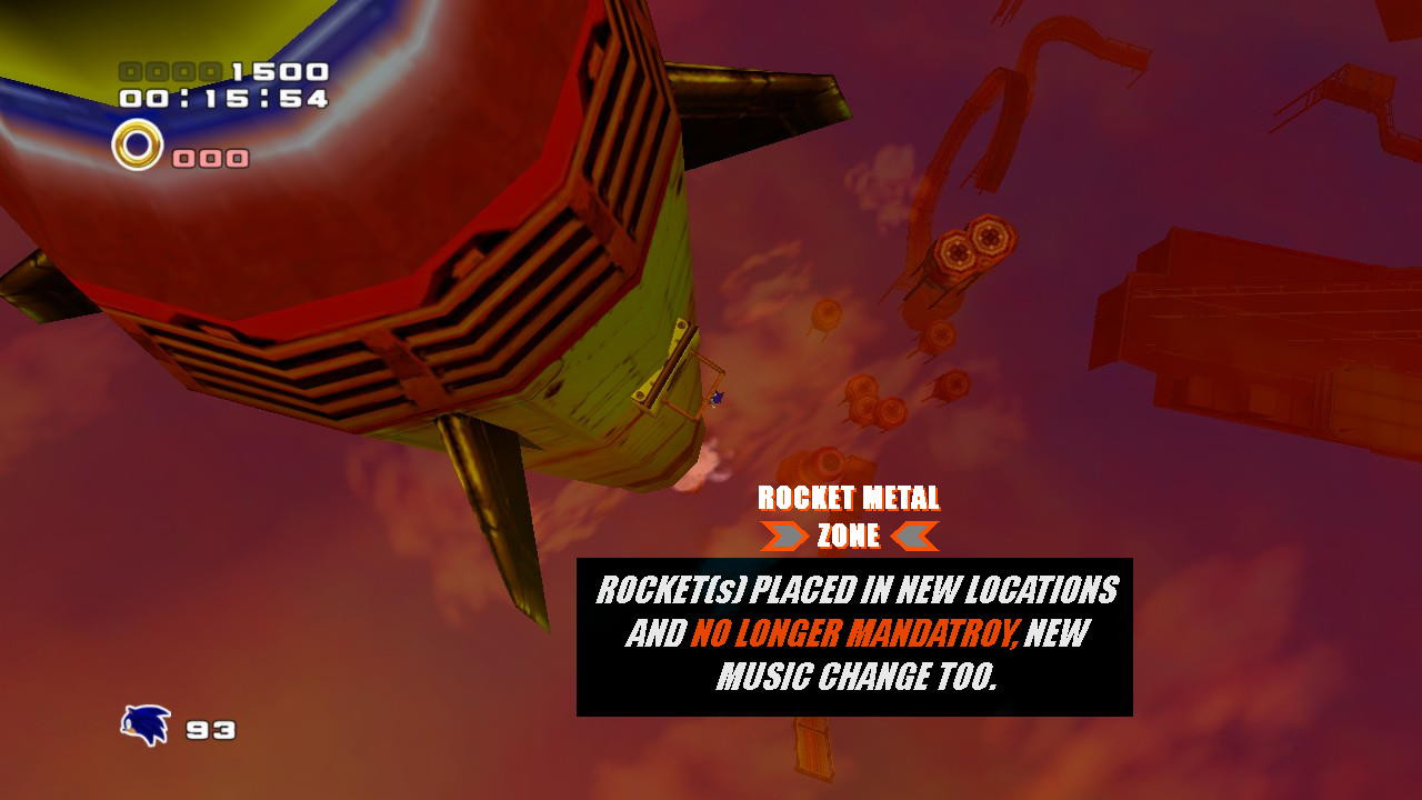 R.M.Z, Metal Harbor overhaul Mod for Sonic Adventure 2 | SA2 Mods