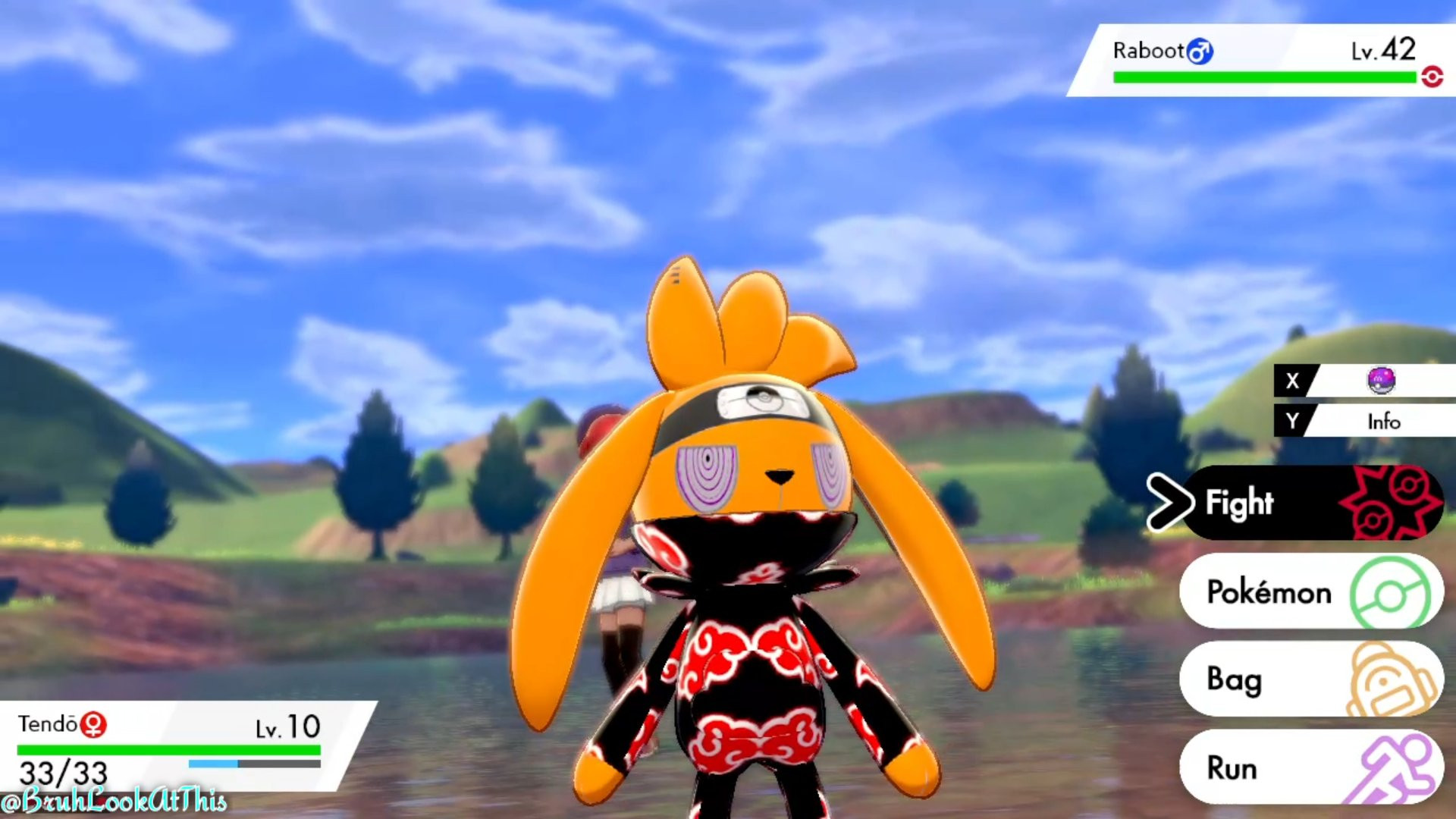Pein Raboot (Naruto) Mod for Pokemon Sword & Shield | SWSH Mods