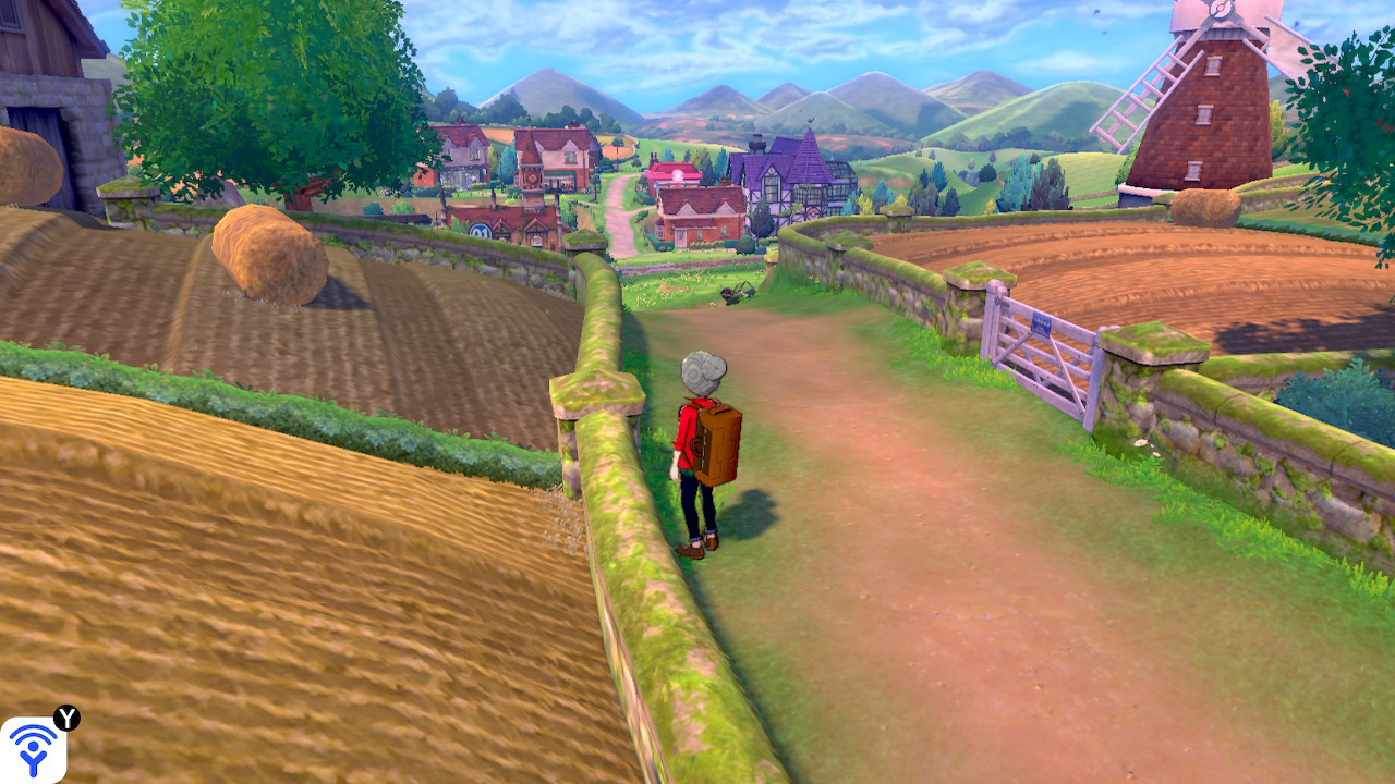 Sharpened textures (Wild Area,postwick,route 1,2) Mod for Pokemon Sword ...