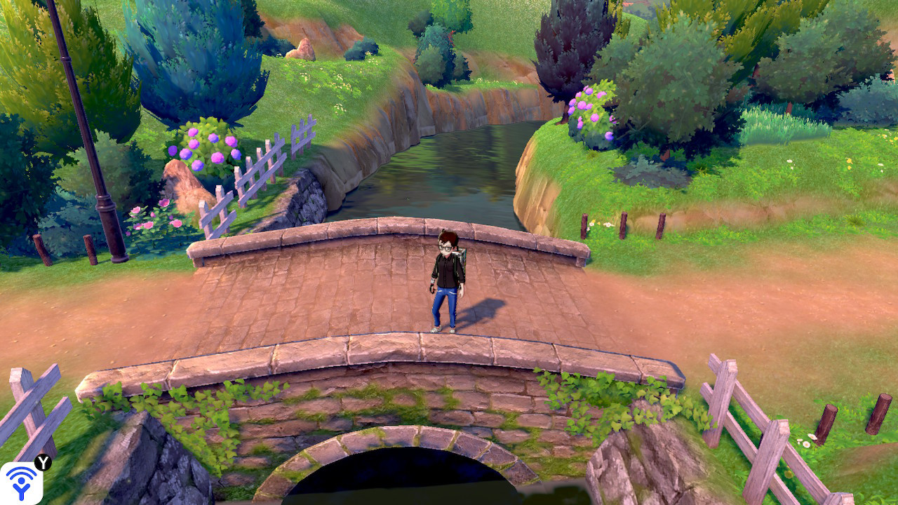 Sharpened textures (Wild Area,postwick,route 1,2) Mod for Pokemon Sword ...