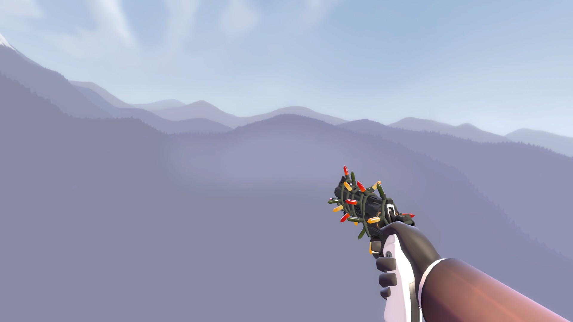 Stock Revolver Texture over Festive Mod for Team Fortress 2 | TF2 Mods