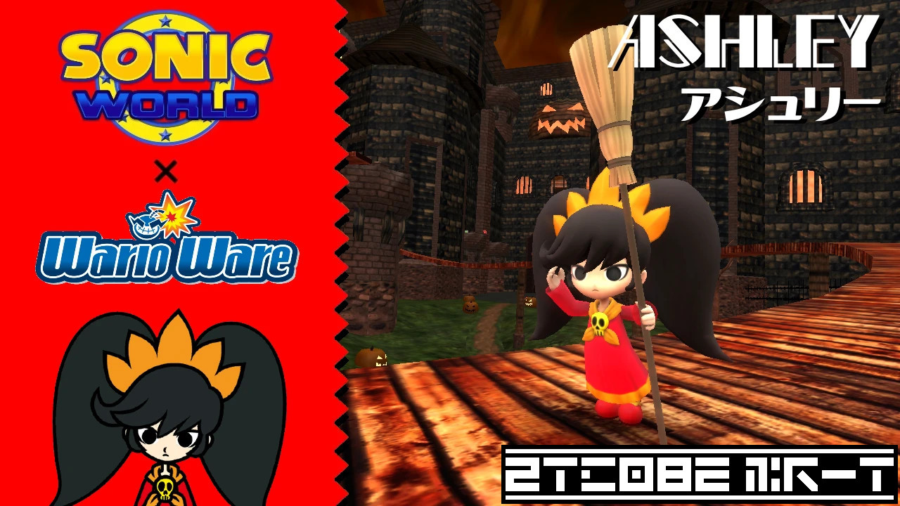 Ashley Mod for Sonic World | SW Mods
