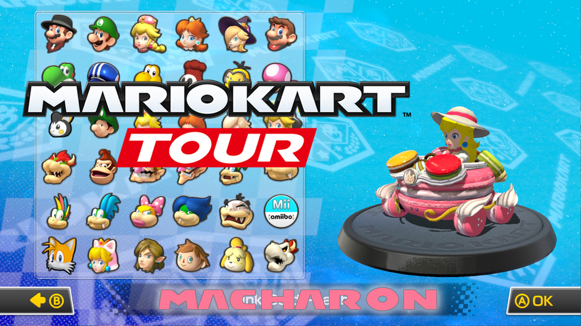 Macharon from MKT Mod for Mario Kart 8 | MK8 Mods
