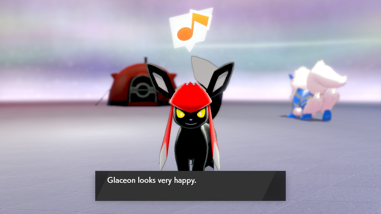 Black Glaceon Texture Skin pokemon sword Mod for Pokemon Sword & Shield ...