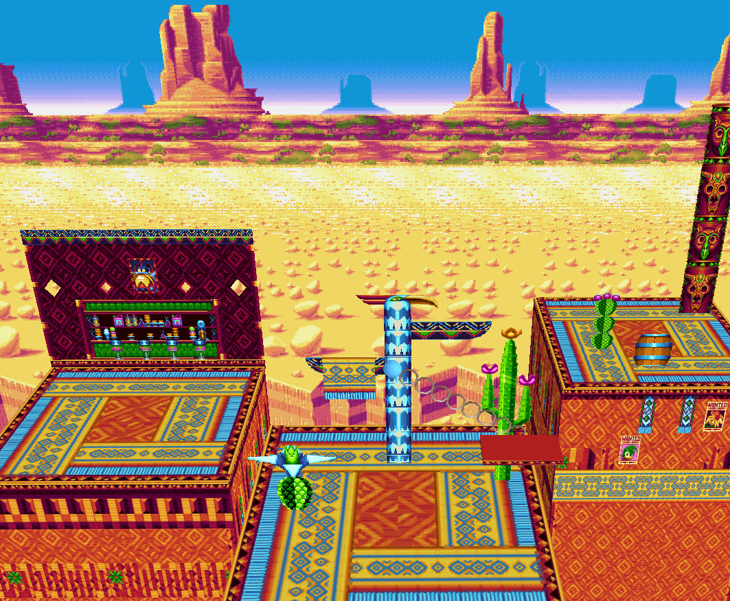 Mirage Saloon Zone Mod for Super Smash Bros. Brawl | Brawl Mods