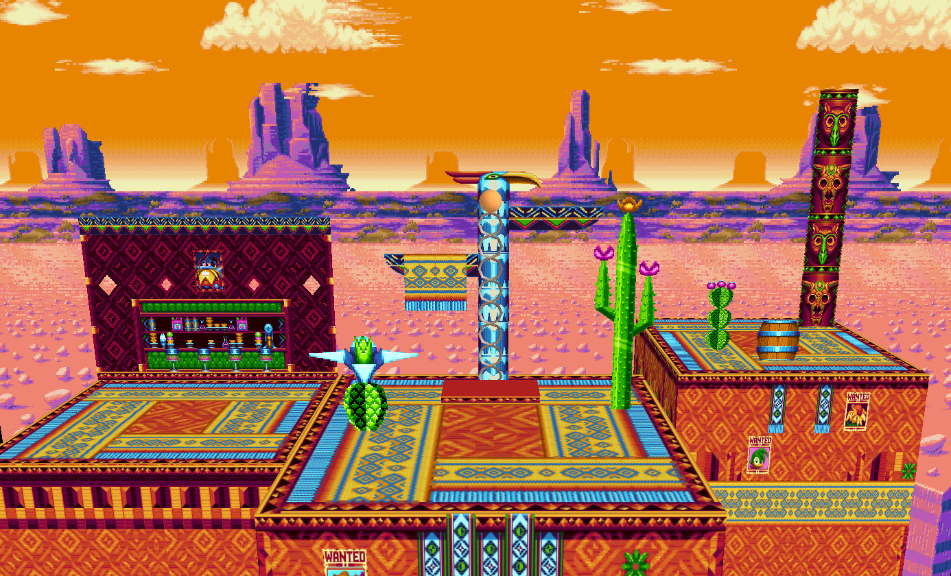 Mirage Saloon Zone Mod for Super Smash Bros. Brawl | Brawl Mods