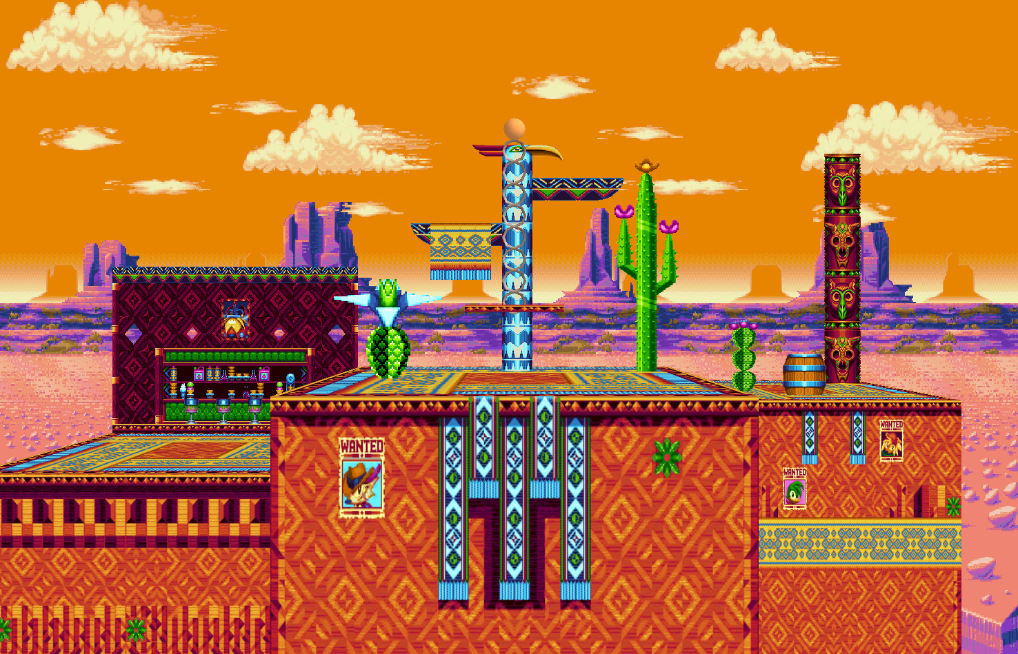 Mirage Saloon Zone Mod for Super Smash Bros. Brawl | Brawl Mods