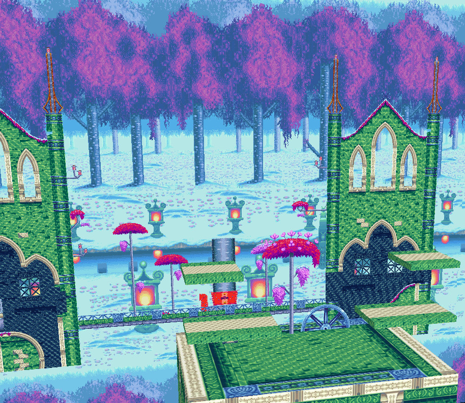 Press Garden WW Mod for Super Smash Bros. Brawl | Brawl Mods