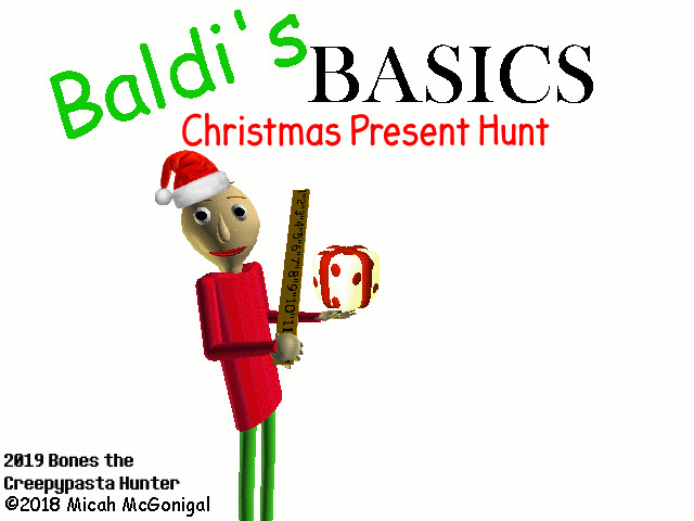 Baldi's Basics Present Hunt Mod for Baldi's Basics | Baldi Mods