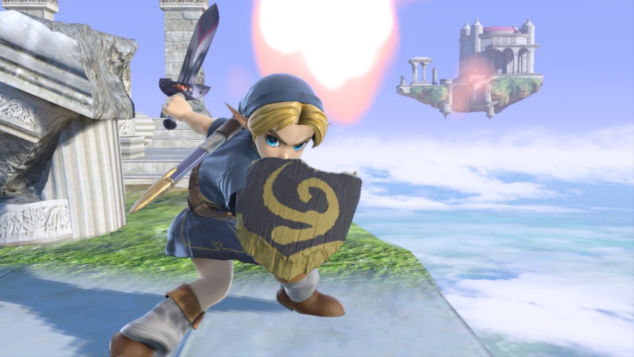 Inspired Royal Guard Young Link Mod for Super Smash Bros. Ultimate ...