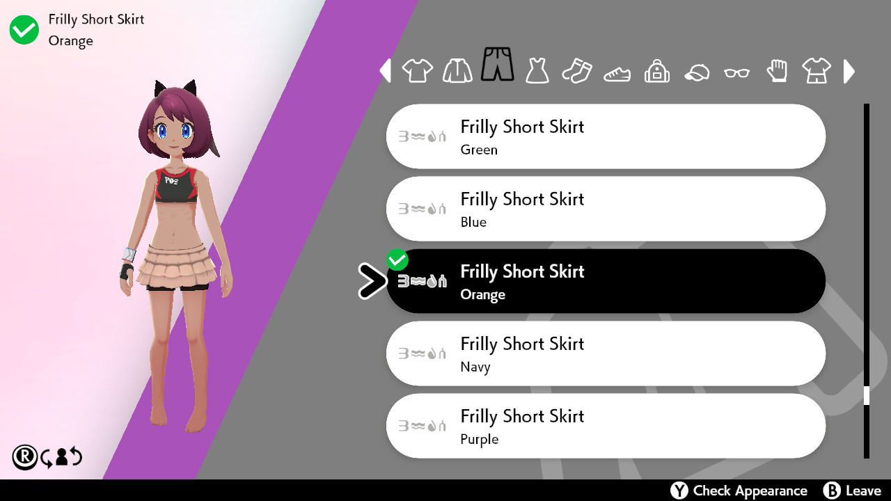 Skirts - Project Leggings Mod for Pokemon Sword & Shield | SWSH Mods
