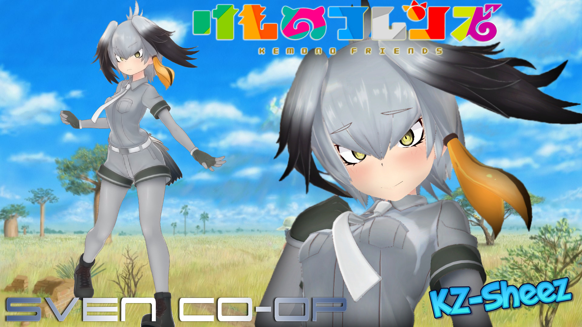 Kemono Friends - Shoebill v2 Mod for Sven Co-op | SC Mods