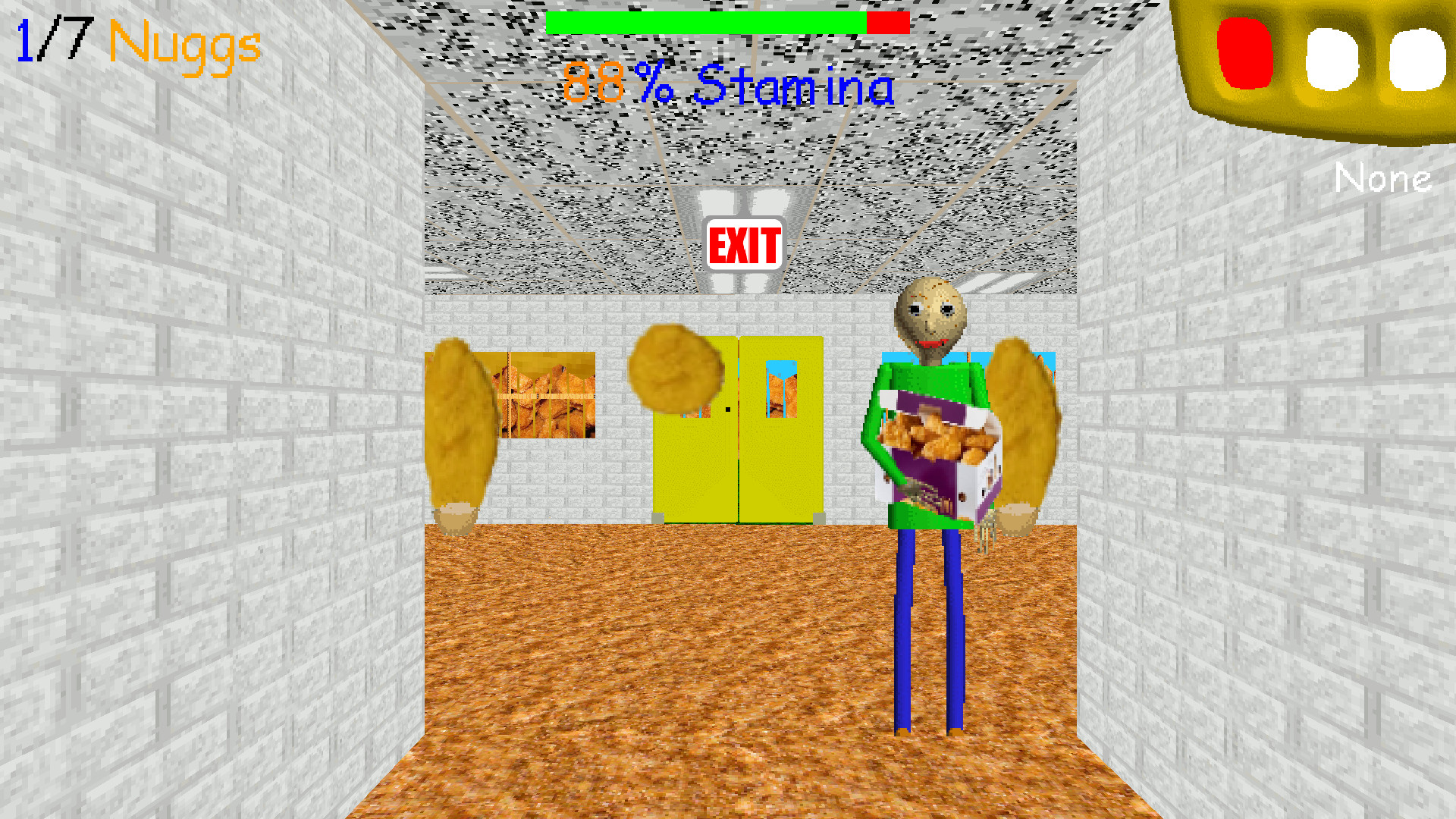 Baldi Likes Nuggs (v1.4.3 Port) Mod for Baldi's Basics | Baldi Mods
