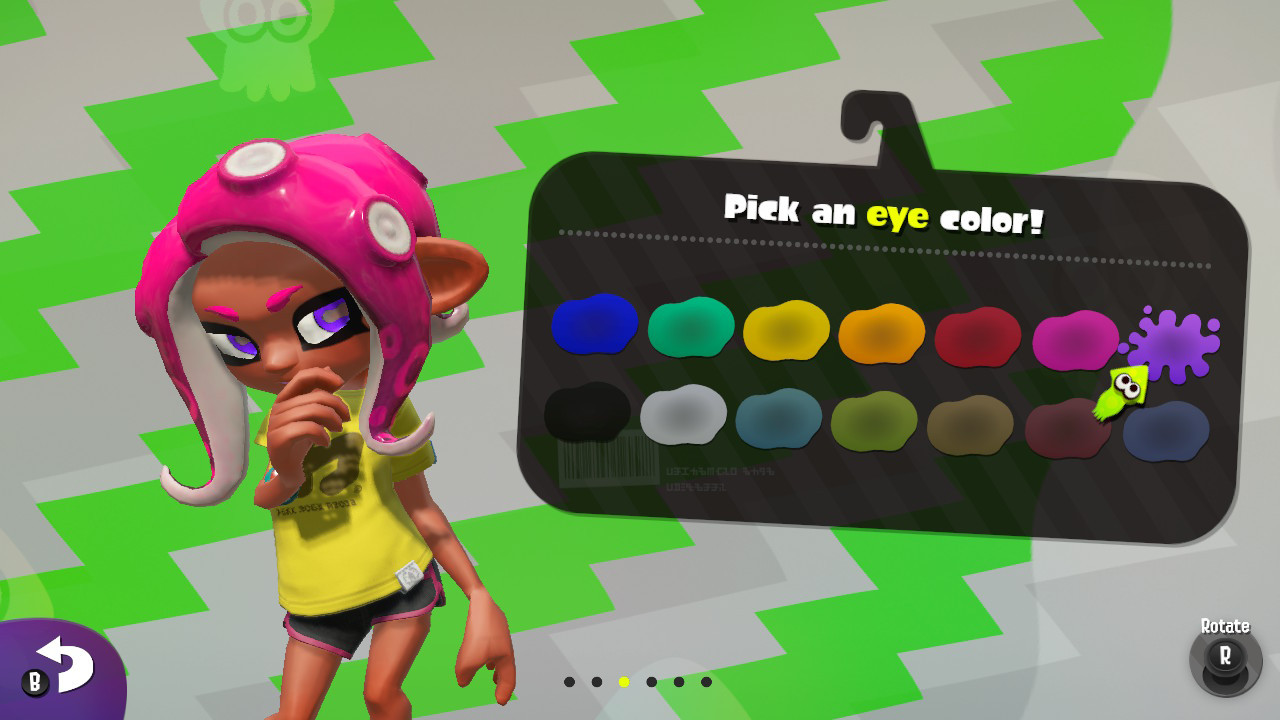 Octopus Pupils Mod for Splatoon 2 | Splatoon 2 Mods