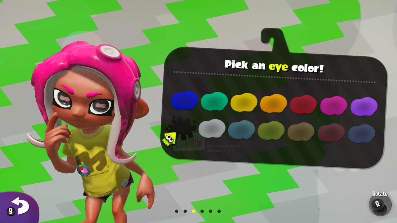 Octopus Pupils Mod for Splatoon 2 | Splatoon 2 Mods