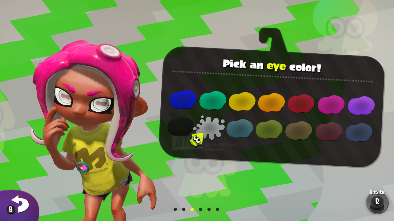 Octopus Pupils Mod for Splatoon 2 | Splatoon 2 Mods
