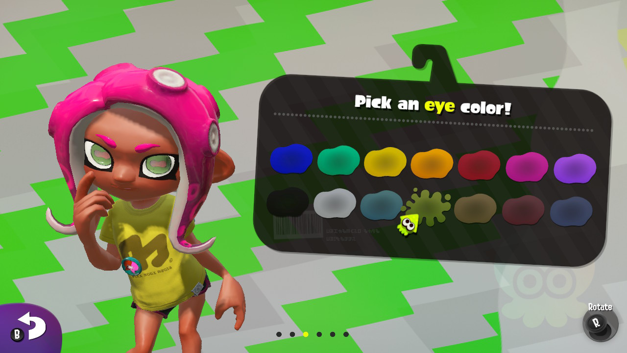 Octopus Pupils Mod for Splatoon 2 | Splatoon 2 Mods