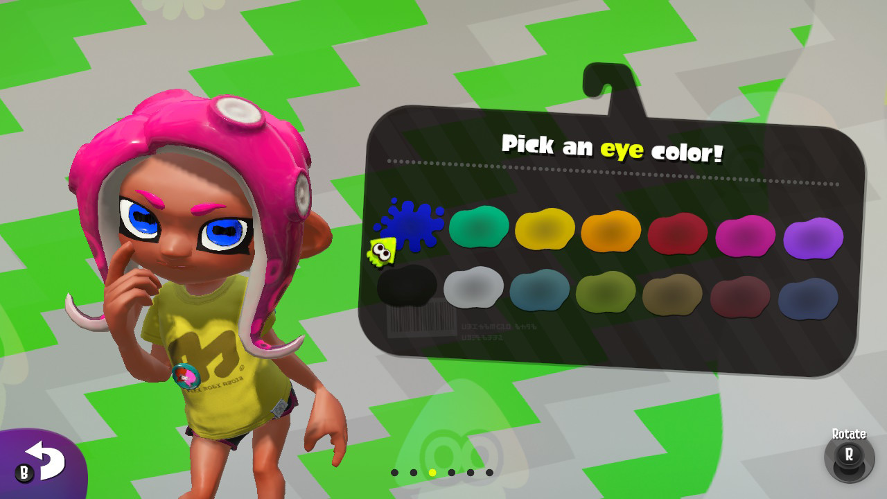 Octopus Pupils Mod for Splatoon 2 | Splatoon 2 Mods