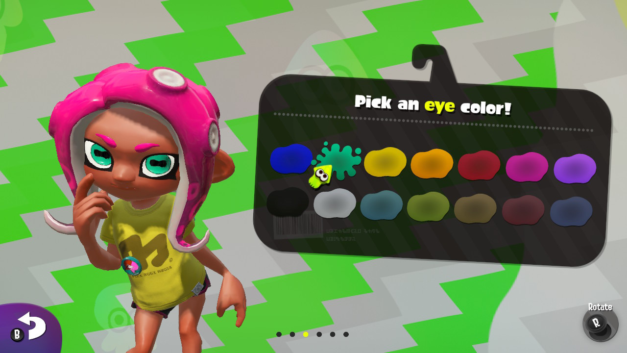 Octopus Pupils Mod for Splatoon 2 | Splatoon 2 Mods