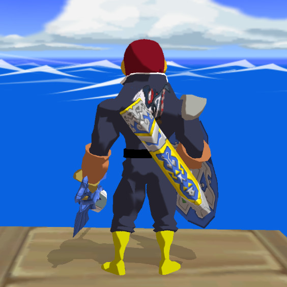 Captain Falcon Skin [The Legend of Zelda: The Wind Waker] [Mods]