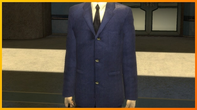 Brain Dead's Classic G-man. [Half-Life 2] [Mods]