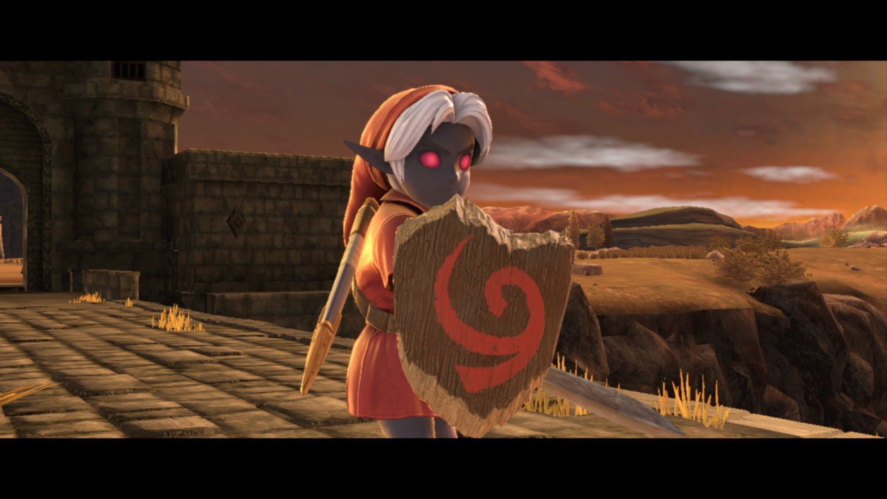 Red Tunic Dark Young Link Mod for Super Smash Bros. Ultimate | SSBU Mods